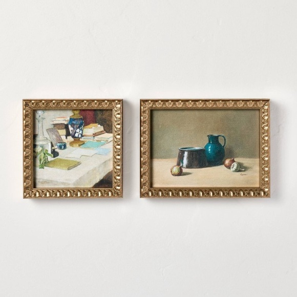 Hearth & Hand | Art | Hearth Hand Framed Still Life Art Set | Poshmark